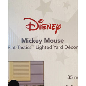Disney | Accents | Disney Mickey Mouse 4th Of July Light Up Sign Home ...